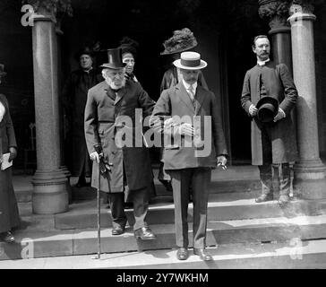 Funeral of Joseph Chamberlain ( 8 July 1836 - 2 July 1914 ) father to ...