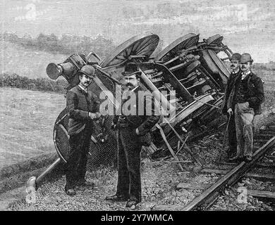The Railway Disaster Near Armagh , North Of Ireland . view of the other ...