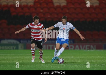 Harry Clifton of Doncaster Rovers on the ball during the Sky Bet League ...