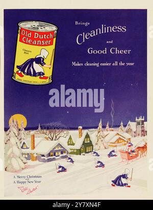 Old Dutch Cleanser advertisement Stock Photo - Alamy