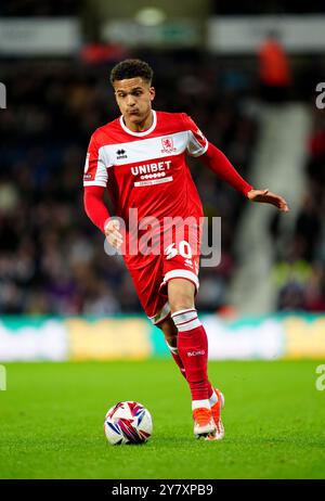 Middlesbrough's Neto Borges during the Sky Bet Championship match at ...