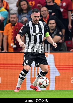 ISTANBUL - Andrija Zivkovic of PAOK Saloniki during the UEFA Europa ...