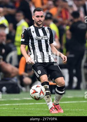 ISTANBUL - Andrija Zivkovic of PAOK Saloniki during the UEFA Europa ...