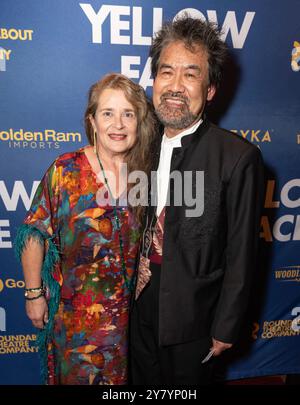 David Henry Hwang, Kathryn Layng during the 2025 Tony Awards, held at ...
