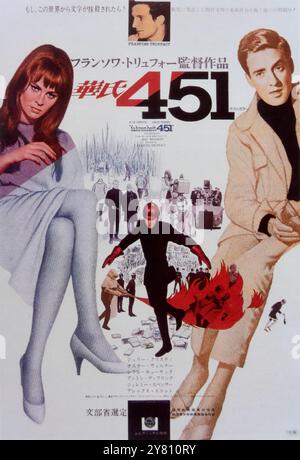 Fahrenheit 451 (1966) directed by François Truffaut and starring Oskar ...