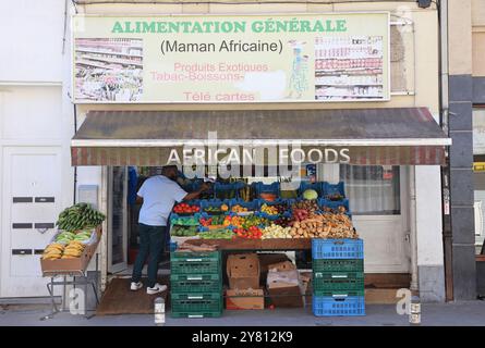 Matonge, neighbourhood in Ixelles & Brussel's African district, Belgium ...