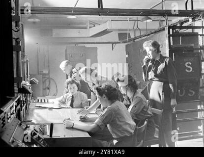 WW2 Plotting map Stock Photo - Alamy