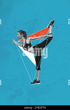 Silhouette of young woman meditating at home. Men practicing yoga ...