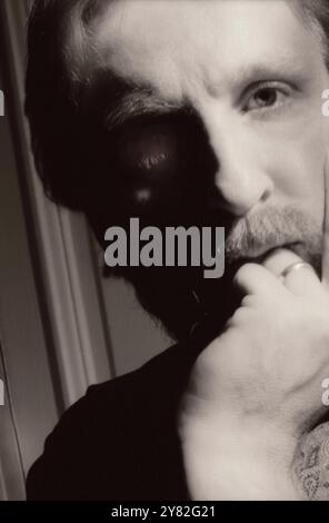 Portrait of Canadian film director James Cameron in London, circa 1989 ...