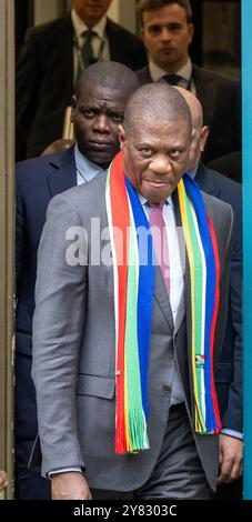 Deputy President of South Africa Paul Mashatile attends a plenary ...