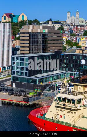 Oil rig supply vessel, St. John's, Newfoundland, Canada Stock Photo - Alamy