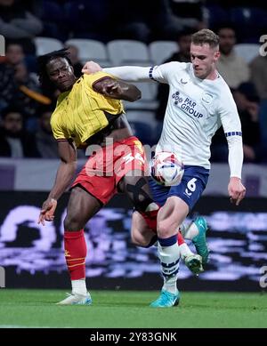 Watford’s Kwadwo Baah during the Sky Bet Championship match at Pride ...