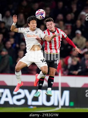Swansea City's Eom Ji-Sung during the Sky Bet Championship match at the ...
