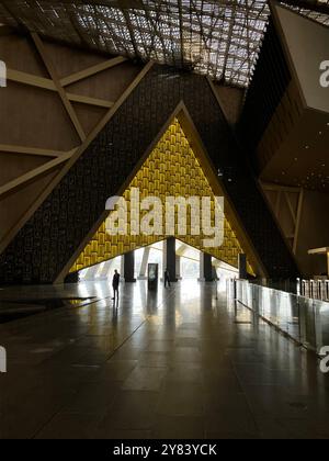 Ancient Egyptian monuments meet modern design at Grand Egyptian Museum ...