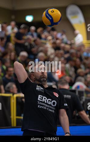 Riccardo Boieri coach of SC Potsdam - SMI Roma Volley vs SC Potsdam ...