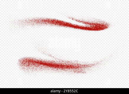 Chili powder splash, dried pepper explosion, flying spicy paprika burst ...