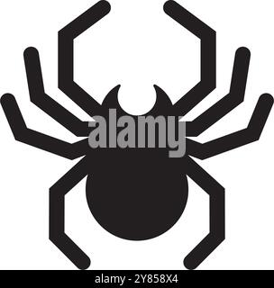 Spider logo template vector icon illustration design Stock Vector Image ...