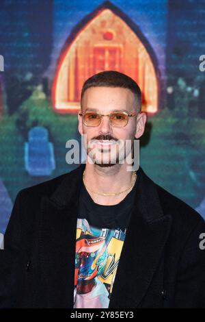 Matt Pokora (Matthieu Tota) attending the Loups Garous Premiere at the ...