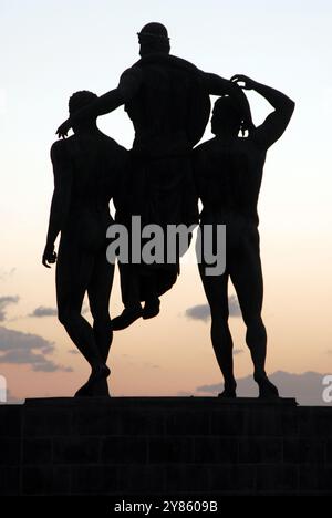 Greece, Rhodes island Rhodes city diagoras statue Stock Photo - Alamy