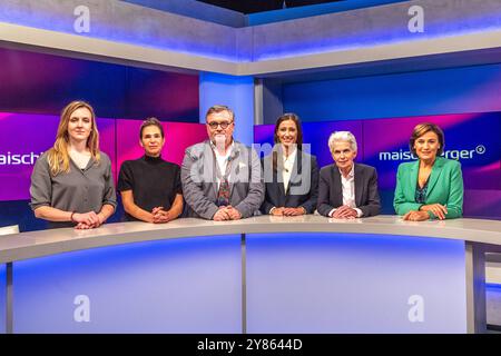 GER, Berlin,Valerie Schönian Die Zeit, maischberger Polittalk, TV ...