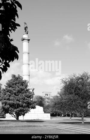 The Calhoun Monument in Charleston, South Carolina, stands as a tribute ...