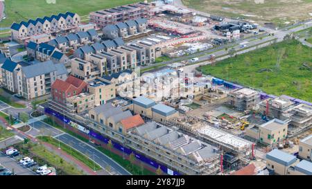 Picture dated October 3rd 2024 shows the first phase of houses being ...