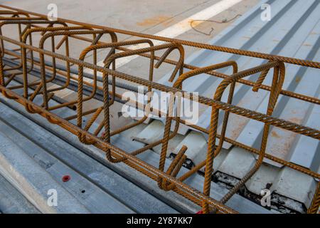 reinforced concrete reinforcement consists of steel bars with improved ...