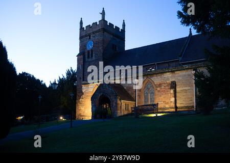 St. Mary`s Church, Cubbington, Warwickshire, England, UK Stock Photo ...