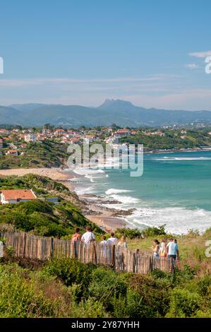 Coastline of Bidart France Stock Photo - Alamy