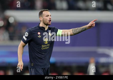 Federico Gatti (4) of Juventus seen in action during the UEFA Champions ...