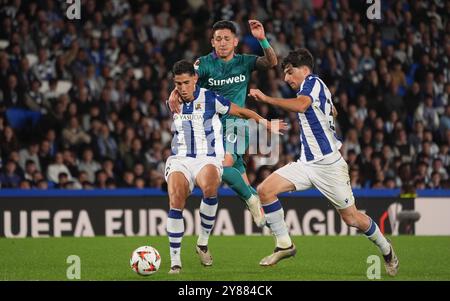 Real Sociedad's Pablo Marin during La Liga friendly match. July 30 ...