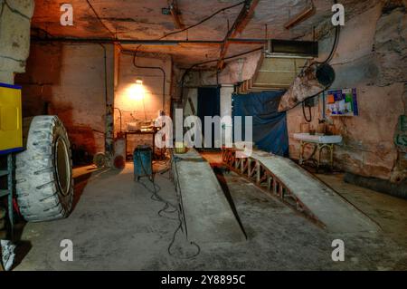 Corsham, Wiltshire, 2011 - Underground areas of the old and ...