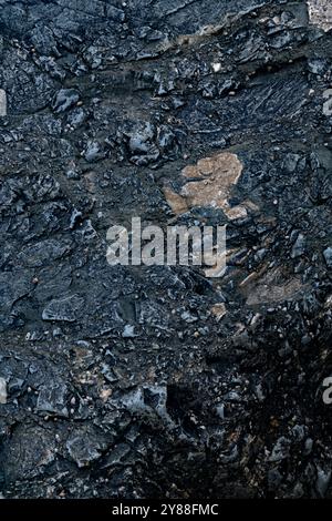Detail of the jagged patterns on a stone pillar at the ancient ...