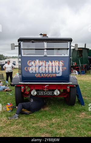 Vintage 1934 Sentinel steam lorry at Preston Steam Rally Stock Photo ...