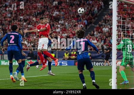 Vangelis Pavlidis of Benfica during the UEFA Champions League, Round of ...