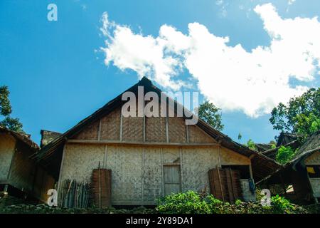 Traditional house, Baduy Indonesia Stock Photo - Alamy