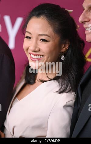 Constance Wu attends the premiere of "The Friend" at IPIC Theaters on ...