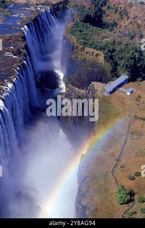 Silver Queen and Victoria Falls Stock Photo - Alamy