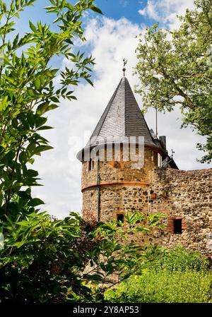 Friedberg Castle, southern fortifications, one of the largest castle ...