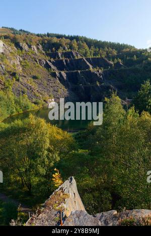 Disused slate quarry, Ballachulish, Highland Scotland Stock Photo - Alamy