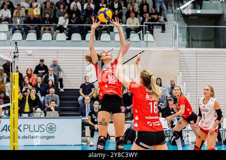 Sarah Straube (Dresdner SC, #18) Dresdner SC vs. Allianz MTV Stuttgart ...