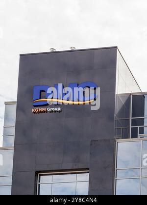 DMC sign on the head office building in Vaughan, Ontario, Canada Stock ...