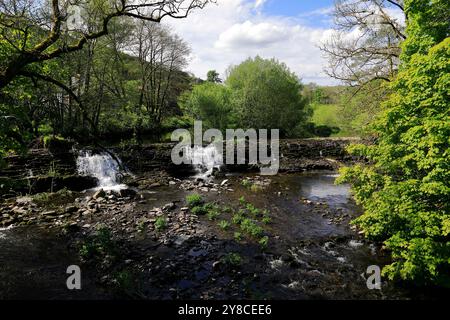 The river Kent, Kentmere valley, Lake District National Park; Cumbria ...
