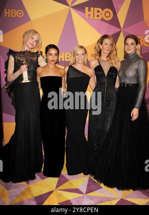 USA. Zoe Kravitz , Laura Dern , Reese Witherspoon, Nicole Kidman, Meryl ...