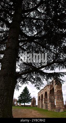 Roman ruins in Lyon area, Rhone, AURA region, France Stock Photo - Alamy