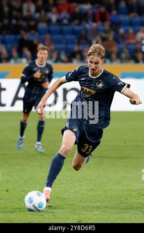 Max Moerstedt (Hoffenheim, #33) and team celebrate the goal [goal] to 5 ...