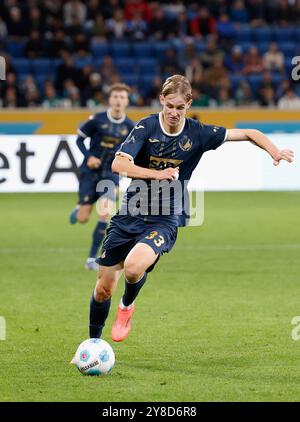 Max Moerstedt (Hoffenheim, #33) and team celebrate the goal [goal] to 5 ...