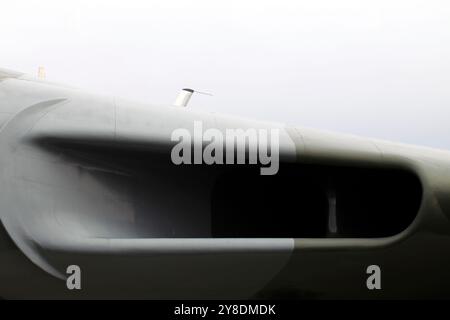 Air intake on an RAF Vulcan Bomber Stock Photo - Alamy