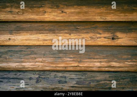 Rustic old wooden logs texture natural background. Dark wood background ...