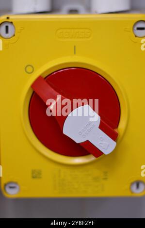 Cairo, Egypt, September 8 2024: GEWiSS rotary control isolator ...